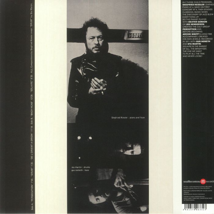 Siegfried KESSLER - Solaire Vinyl at Juno Records.