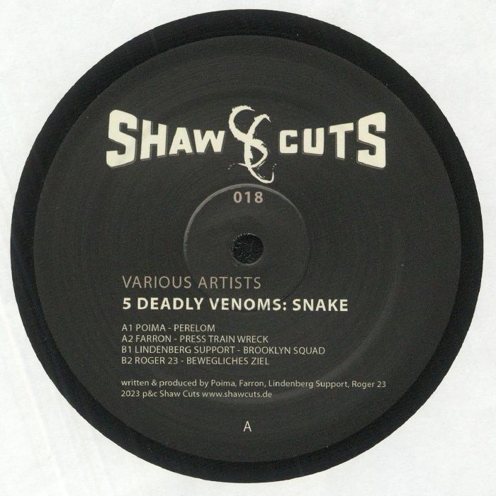 POIMA/FARRON/LINDENBERG SUPPORT/ROGER 23 - 5 Deadly Venoms: Snake Vinyl ...