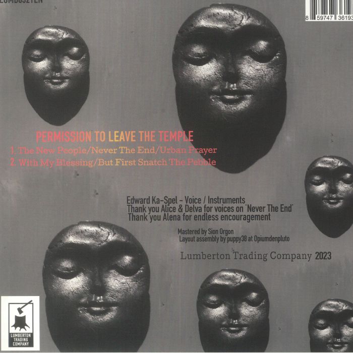 Edward KA SPEL - Permission To Leave The Temple Vinyl at Juno Records.