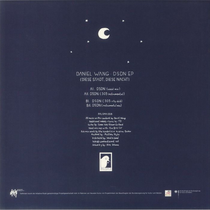 Daniel WANG - DSDN EP (reissue) Vinyl at Juno Records.