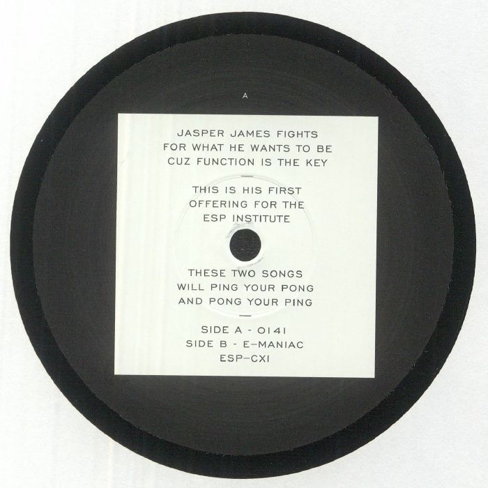 Jasper JAMES - 0104 Vinyl at Juno Records.