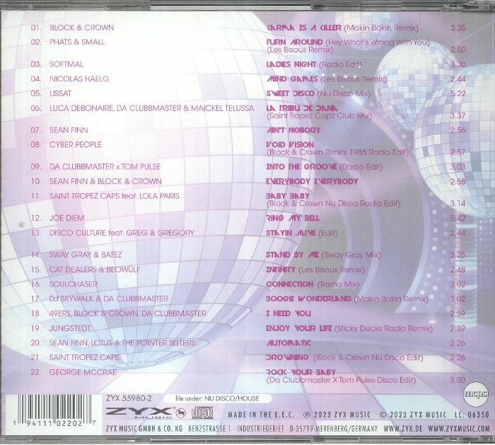 VARIOUS - Nu Disco 2023: Best Of Disco CD at Juno Records.