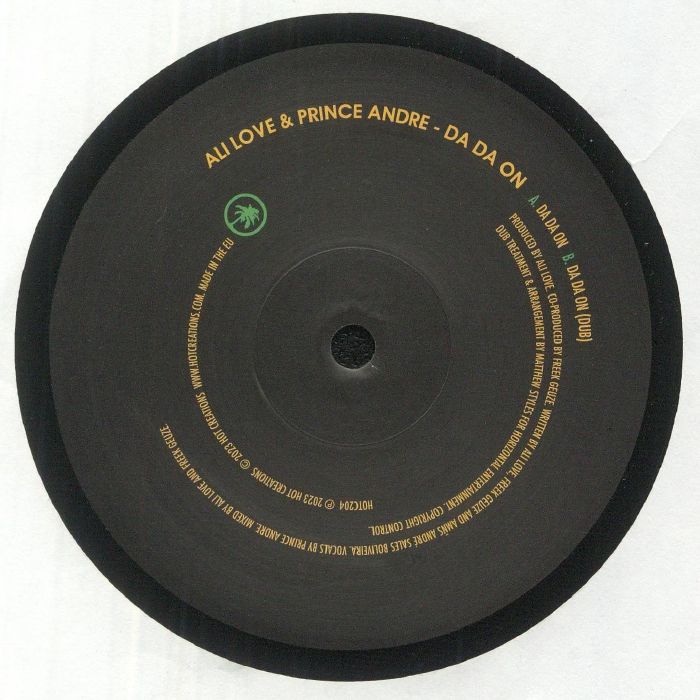 ALI LOVE/PRINCE ANDRE - Da Da On Vinyl at Juno Records.