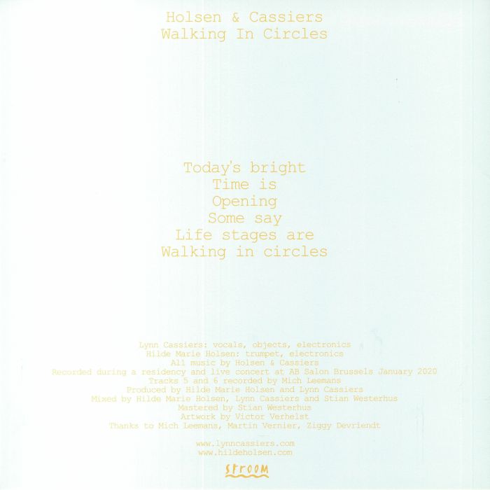 HOLSEN & CASSIERS - Walking In Circles Vinyl at Juno Records.