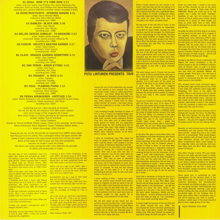 PIITU LINTUNEN - 7Ai9 Vinyl at Juno Records.