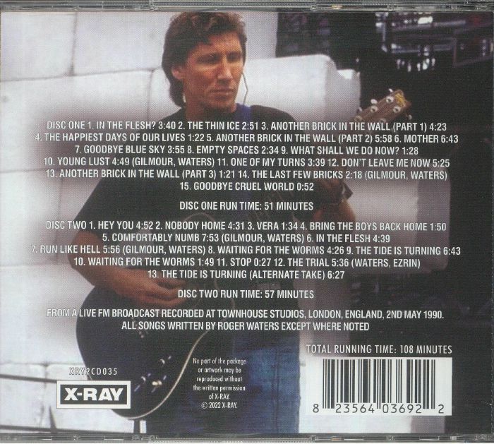 Roger WATERS/THE BLEEDING HEART BAND - The Berlin Wall Rehearsals CD at ...