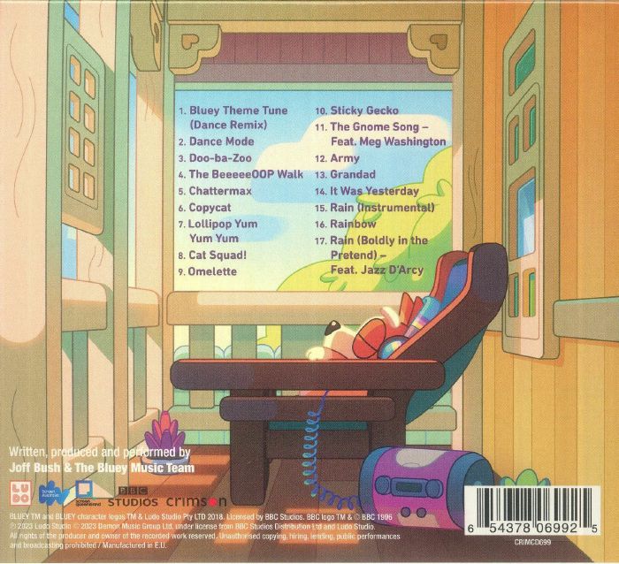 Joff BUSH & The Bluey Music Team - Dance Mode! CD at Juno Records.