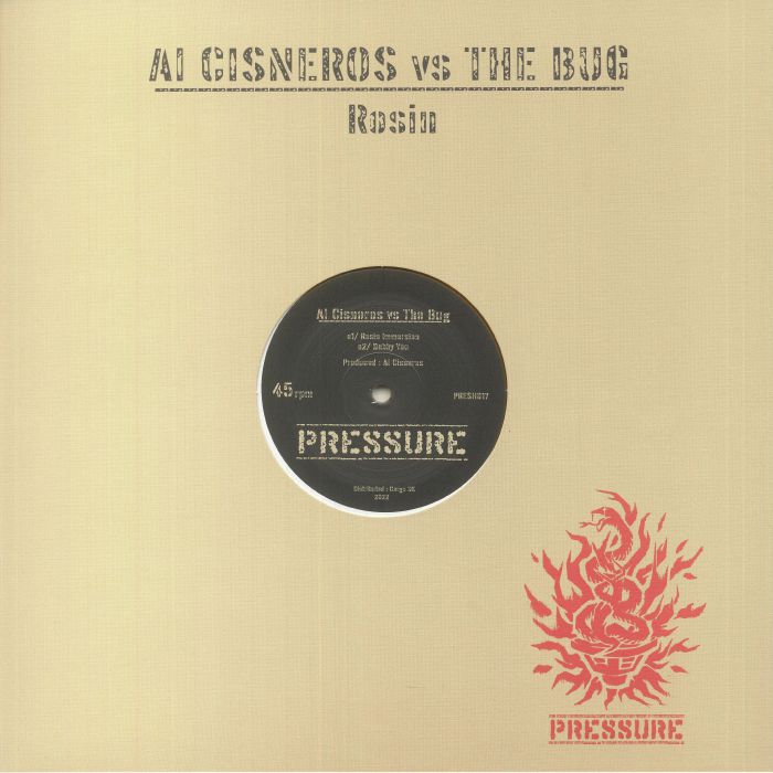 Al CISNEROS vs THE BUG - Rosin Vinyl at Juno Records.
