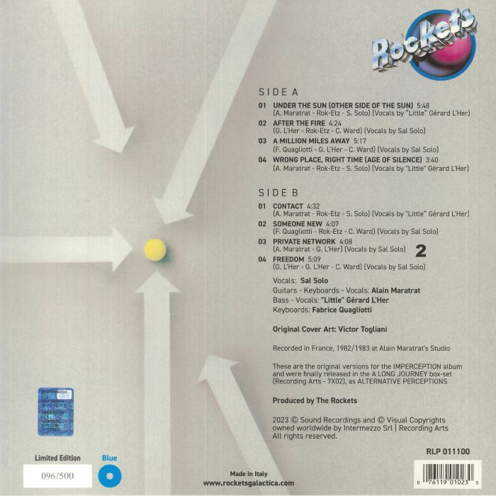 ROCKETS - Imperception Vinyl at Juno Records.