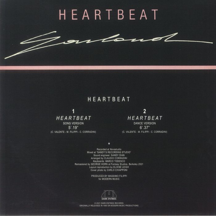 GARLAND - Heartbeat (reissue) Vinyl at Juno Records.