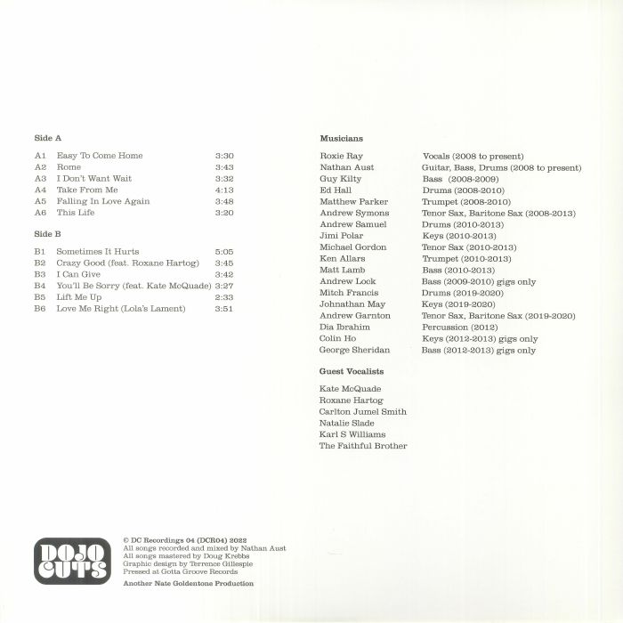 DOJO CUTS feat ROXIE RAY - Pieces 2008-2020 Vinyl at Juno Records.