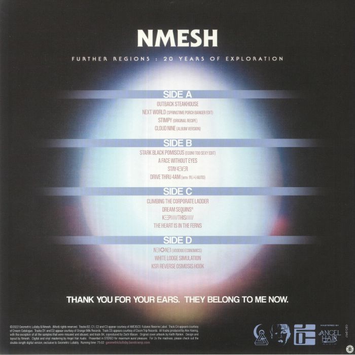 NMESH - Further Regions: 20 Years Of Exploration Vinyl at Juno Records.