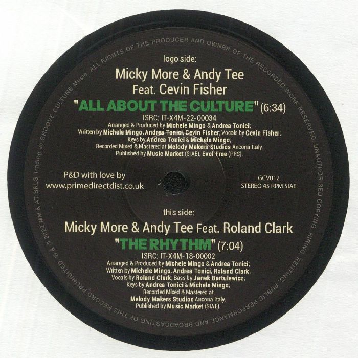 MICKY MORE/ANDY TEE - All About The Culture Vinyl at Juno Records.