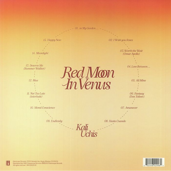 KALI UCHIS - Red Moon In Venus Vinyl at Juno Records.