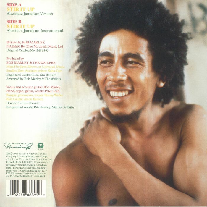 Bob MARLEY & THE WAILERS - Stir It Up (Record Store Day RSD 2023) Vinyl at Juno Records.