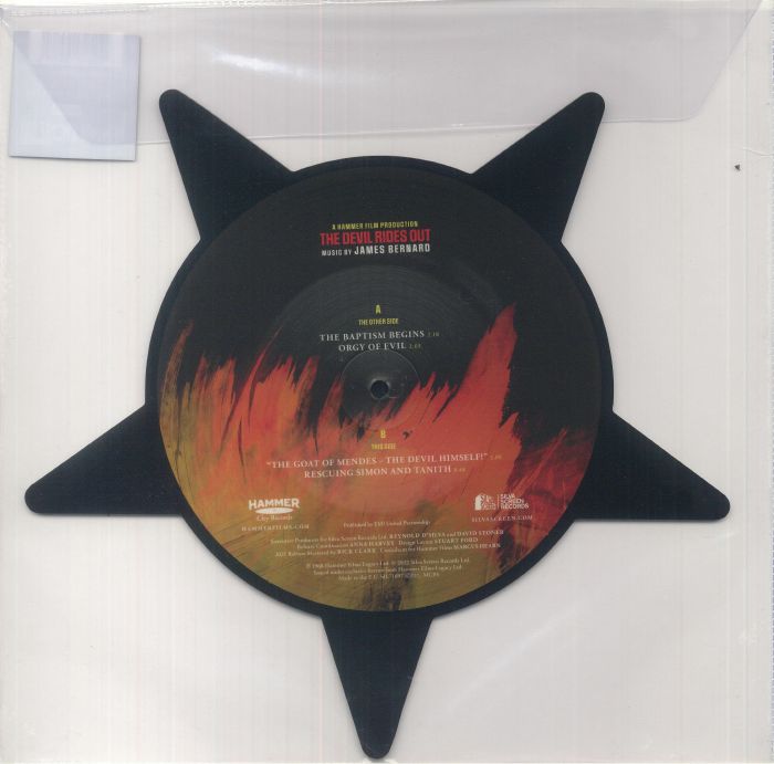 James BERNARD - The Devil Rides Out (Soundtrack) (Record Store Day RSD ...