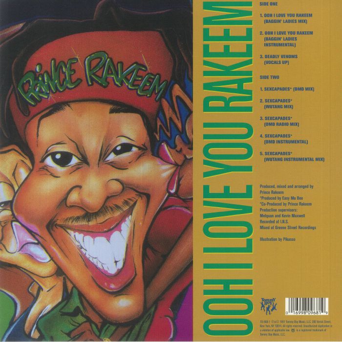 PRINCE RAKEEM - Ooh I Love You Rakeem (Record Store Day RSD 2023) Vinyl ...