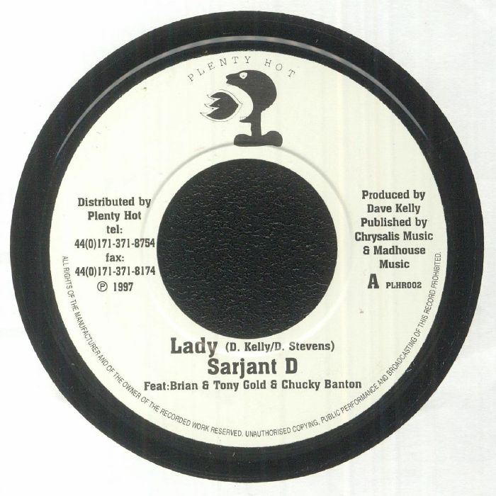 SARJANT D feat BRIAN & TONY GOLD/CHUCKY BANTON - Lady Vinyl at Juno ...