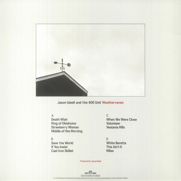 Jason ISBELL & THE 400 UNIT - Weathervanes Vinyl at Juno Records.