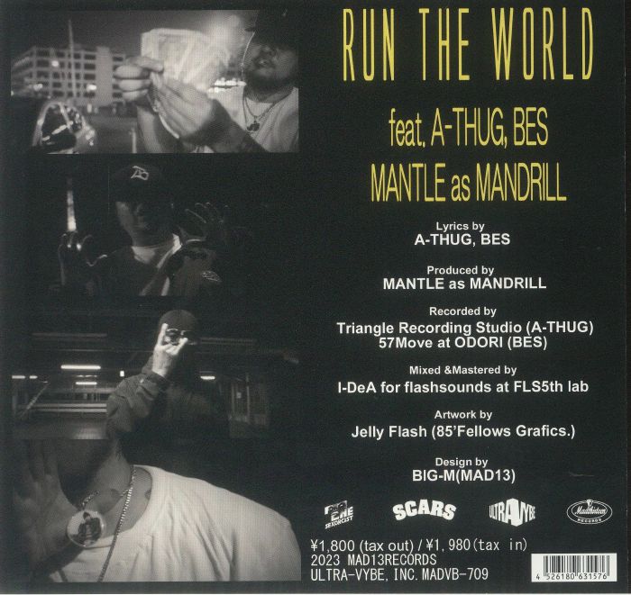 MANTLE as MANDRILL - Run The World Vinyl at Juno Records.