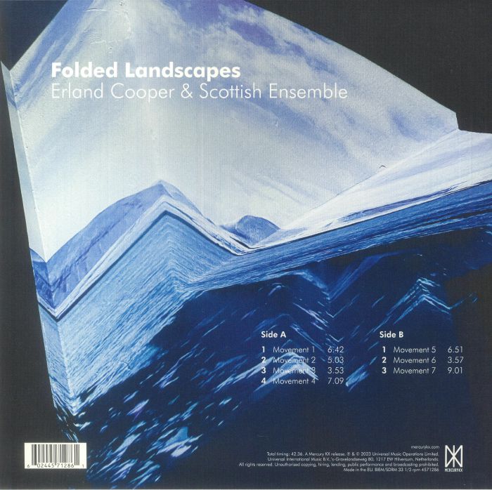 Erland COOPER/SCOTTISH ENSEMBLE - Folded Landscapes Vinyl at Juno Records.