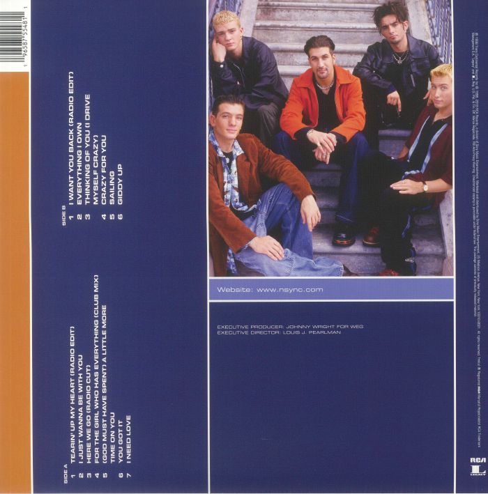 NSYNC - NSYNC (25th Anniversary Edition) Vinyl at Juno Records.