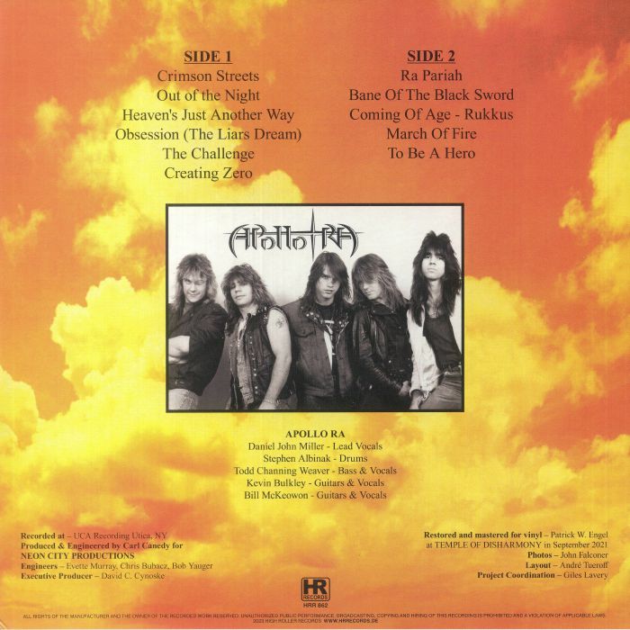 APOLLO RA - Ra Pariah (reissue) Vinyl at Juno Records.