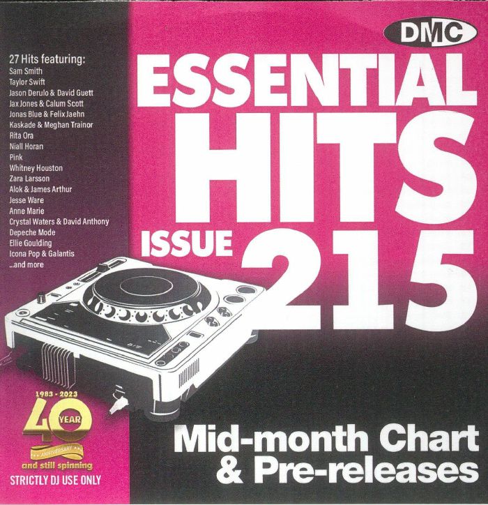 VARIOUS - DMC Essential Hits 215: Mid Month Chart & Pre Releases ...