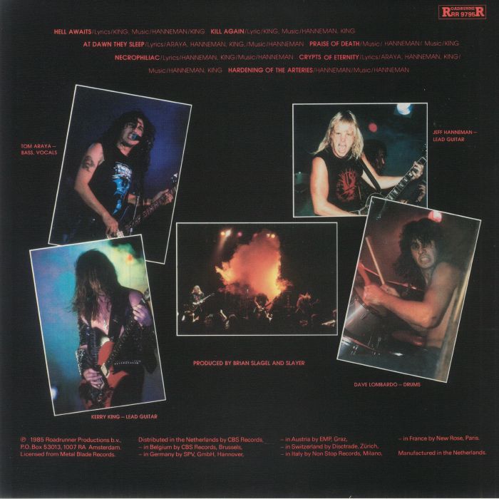 SLAYER - Hell Awaits (reissue) Vinyl at Juno Records.