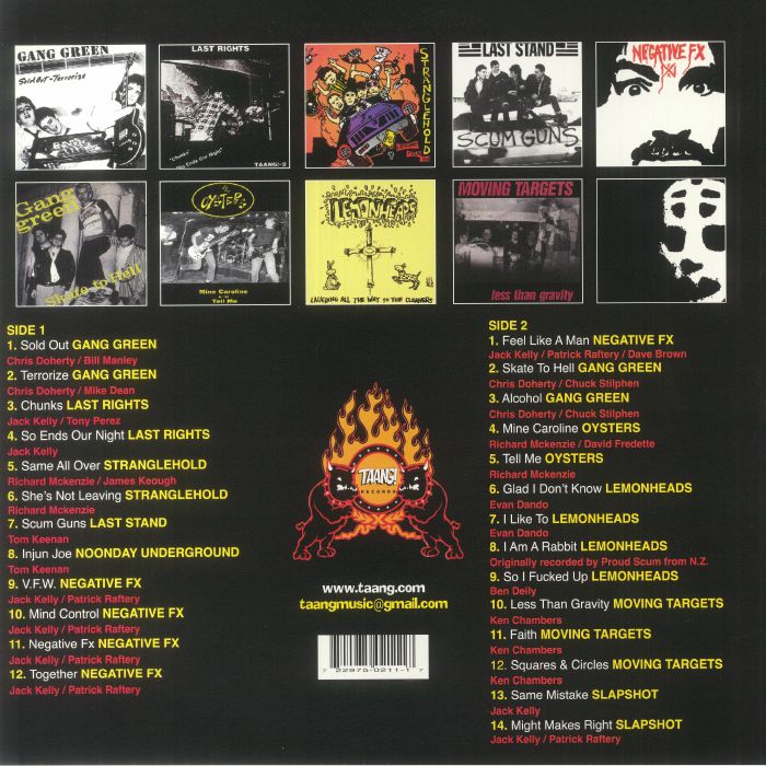 VARIOUS - Taang! Records: The First 10 Singles Vinyl at Juno Records.