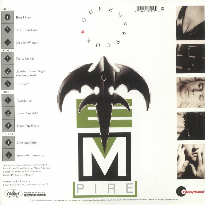 QUEENSRYCHE - Empire (reissue) Vinyl at Juno Records.