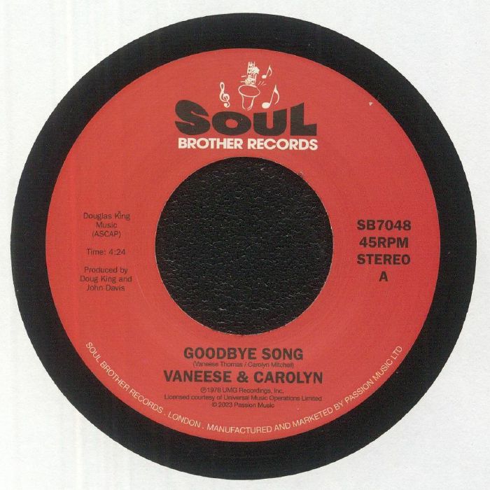 VANEESE & CAROLYN - Goodbye Song Vinyl at Juno Records.