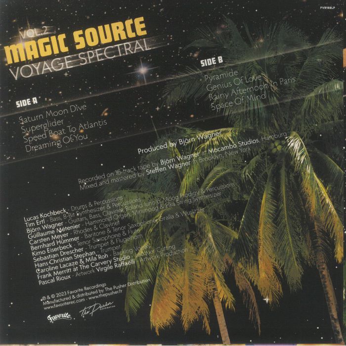 MAGIC SOURCE - Voyage Spectral Vinyl at Juno Records.