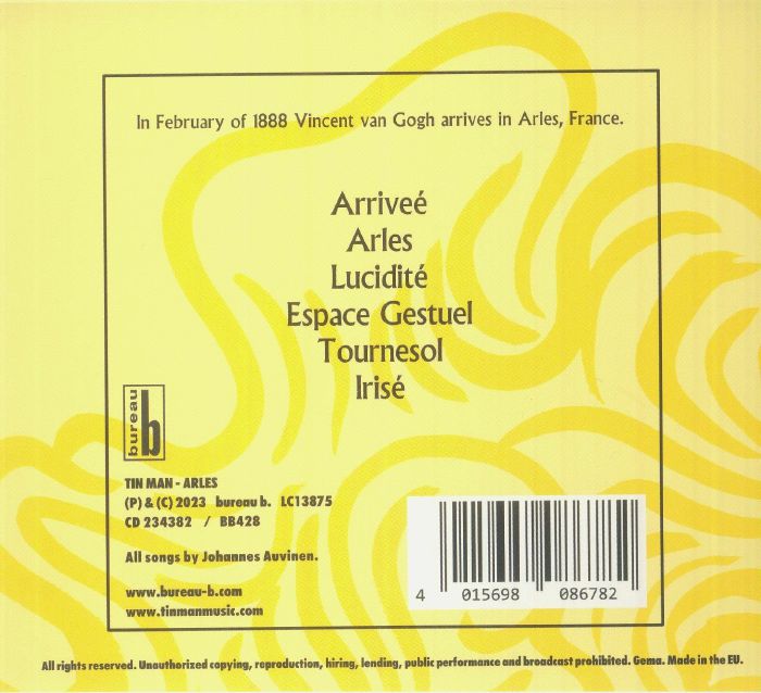 TIN MAN - Arles CD at Juno Records.