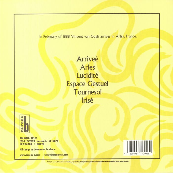 TIN MAN - Arles Vinyl at Juno Records.