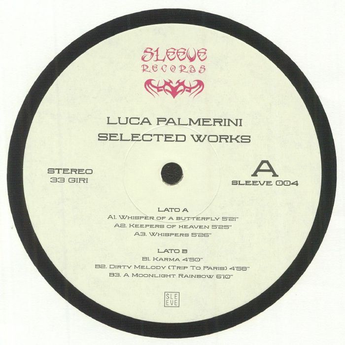 Luca PALMERINI - Selected Works Vinyl at Juno Records.