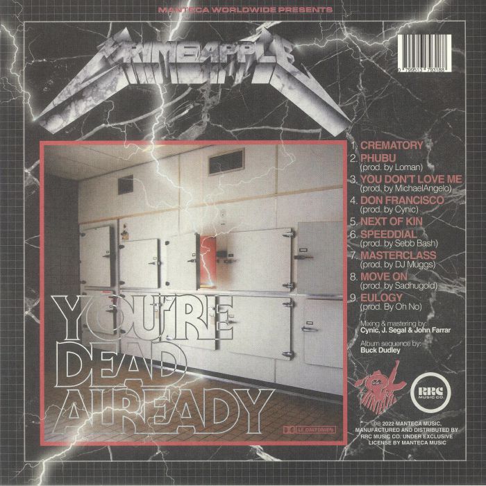 CRIMEAPPLE - You re Dead Already Vinyl at Juno Records.