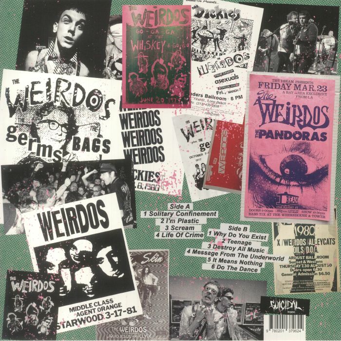 The WEIRDOS - Live At The Whisky Hollywood October 16th 1977 Vinyl at ...