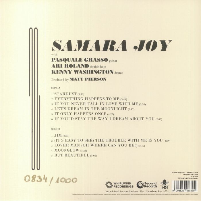 SAMARA JOY - Samara Joy (Grammy Tour Edition) Vinyl at Juno Records.