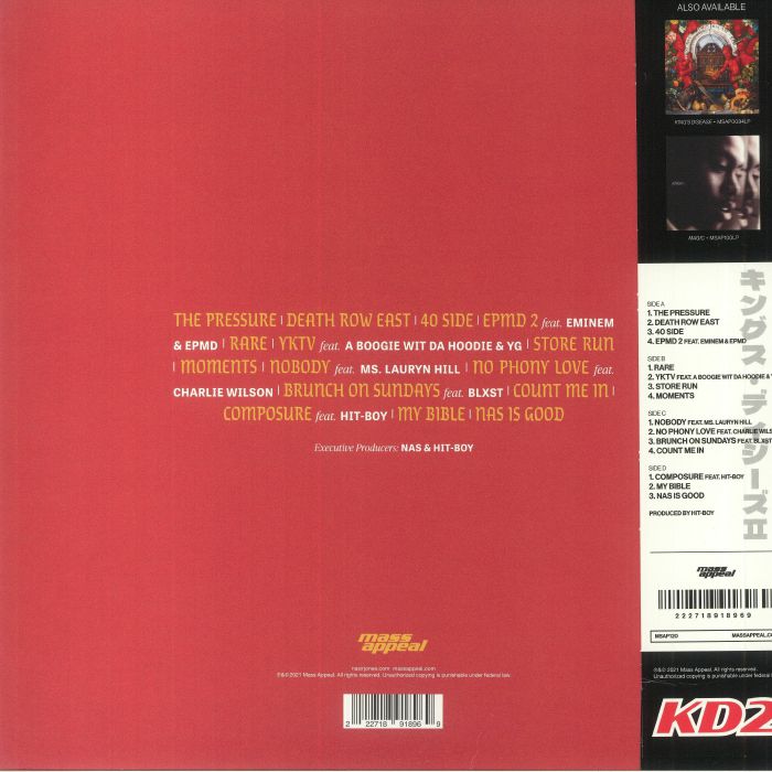 NAS - King's Disease II (reissue) Vinyl at Juno Records.