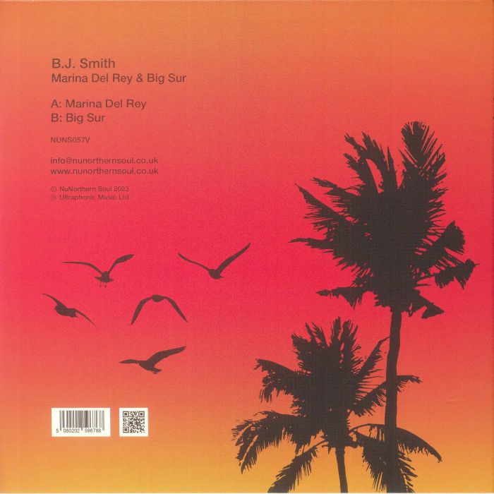 BJ SMITH - Marina Del Rey & Big Sur Vinyl at Juno Records.