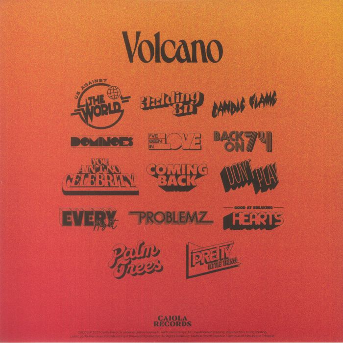 JUNGLE - Volcano Vinyl at Juno Records.