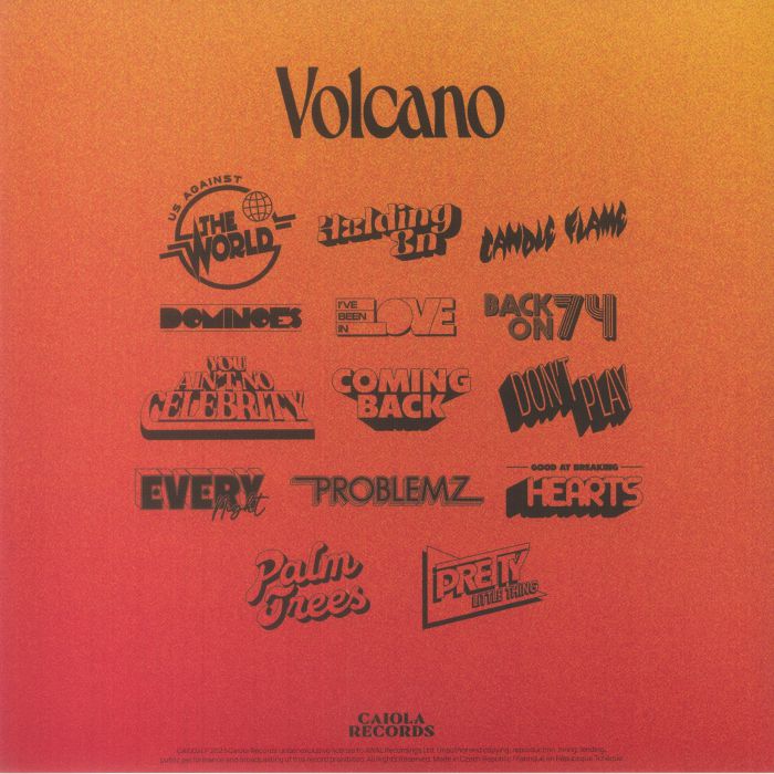 JUNGLE - Volcano Vinyl at Juno Records.