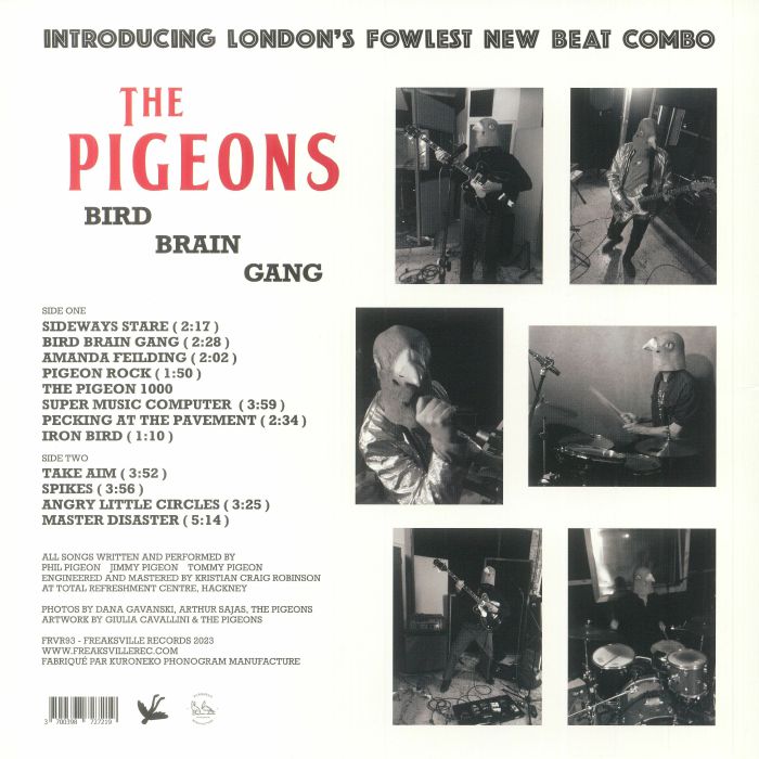 The PIGEONS - Bird Brain Gang Vinyl at Juno Records.