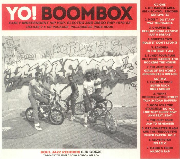 VARIOUS - Yo! Boombox: Early Independent Hip Hop Electro & Disco Rap ...