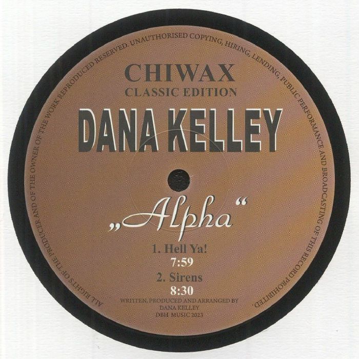 Dana KELLEY - Alpha (reissue) Vinyl at Juno Records.