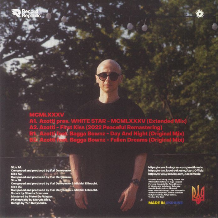 AZOTTI presents WHITE STAR - MCMLXXXV Vinyl at Juno Records.