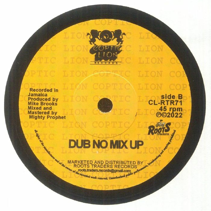 Mike BROOKS - Rasta No Mix Up Vinyl at Juno Records.