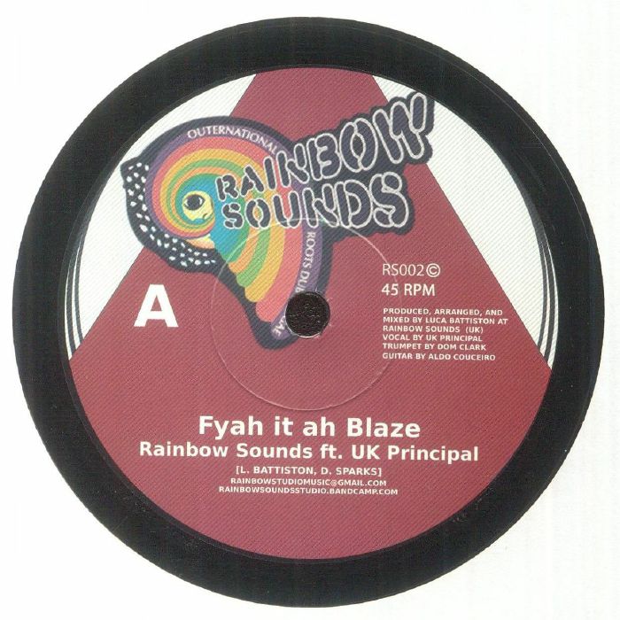 RAINBOW SOUNDS/UK PRINCIPAL - Fyah It A Blaze Vinyl at Juno Records.