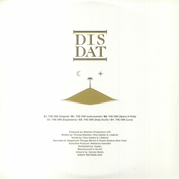 MELCHIOR PRODUCTIONS LTD feat CHEZ DAMIER - The One Vinyl at Juno Records.